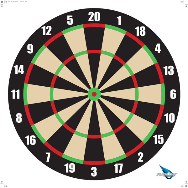 Avalon Dart Board Target Face – Alternative Services ROTW